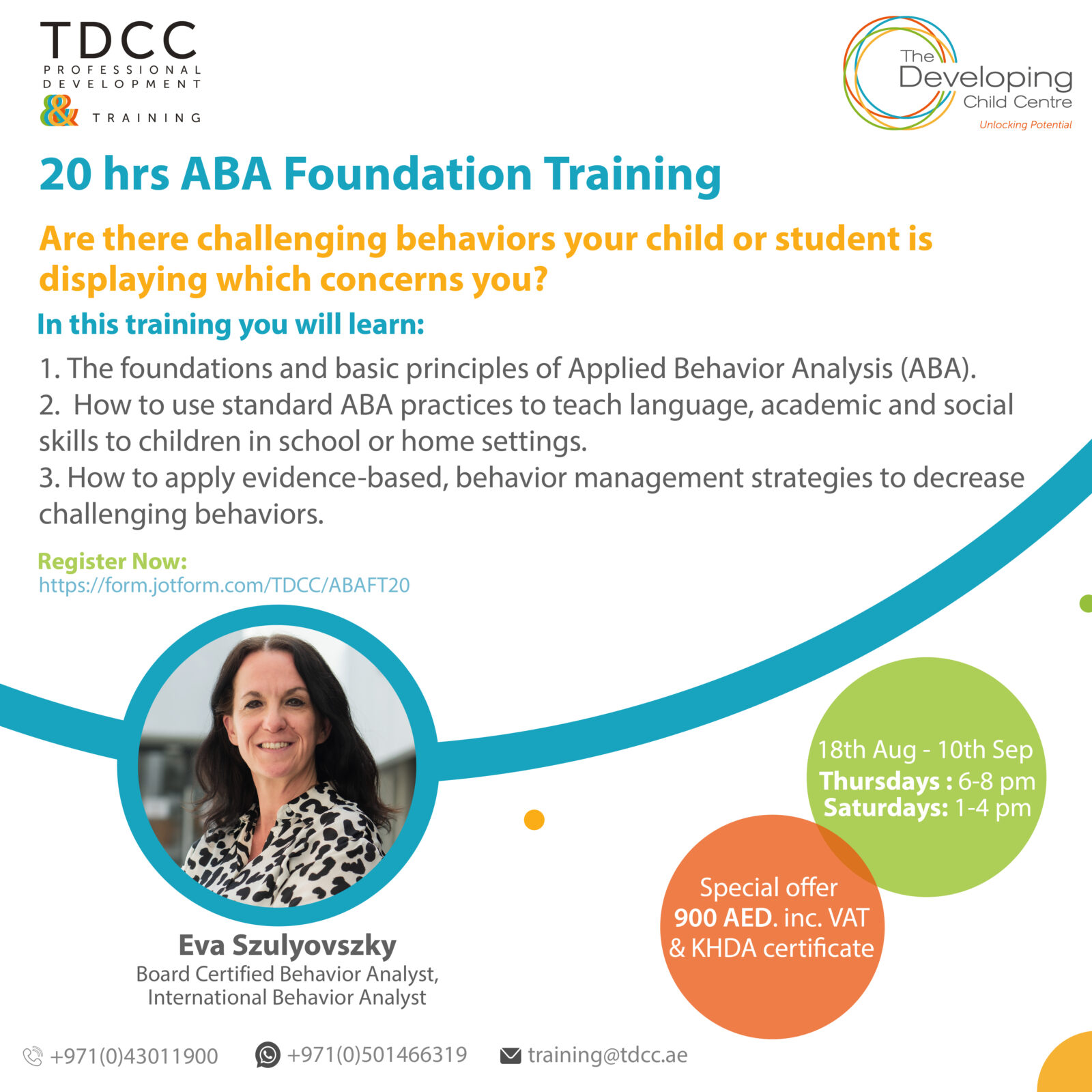 20 hrs ABA Foundation Training 2022_Eva 2022 zoom - The Developing ...